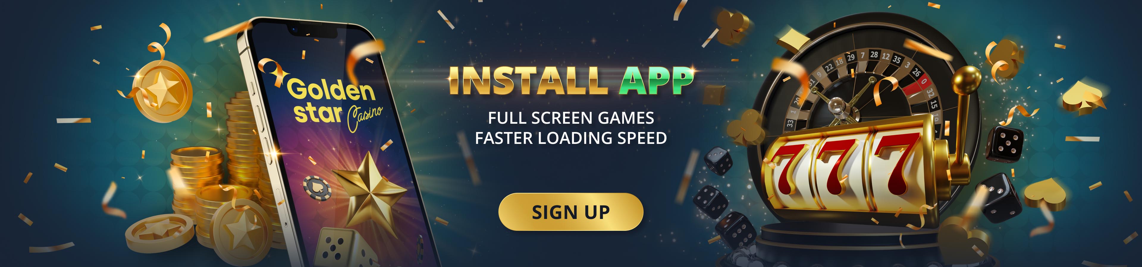 Play at Golden Star Online Casino| Get up to €1,000 + 100 FS | Golden Star